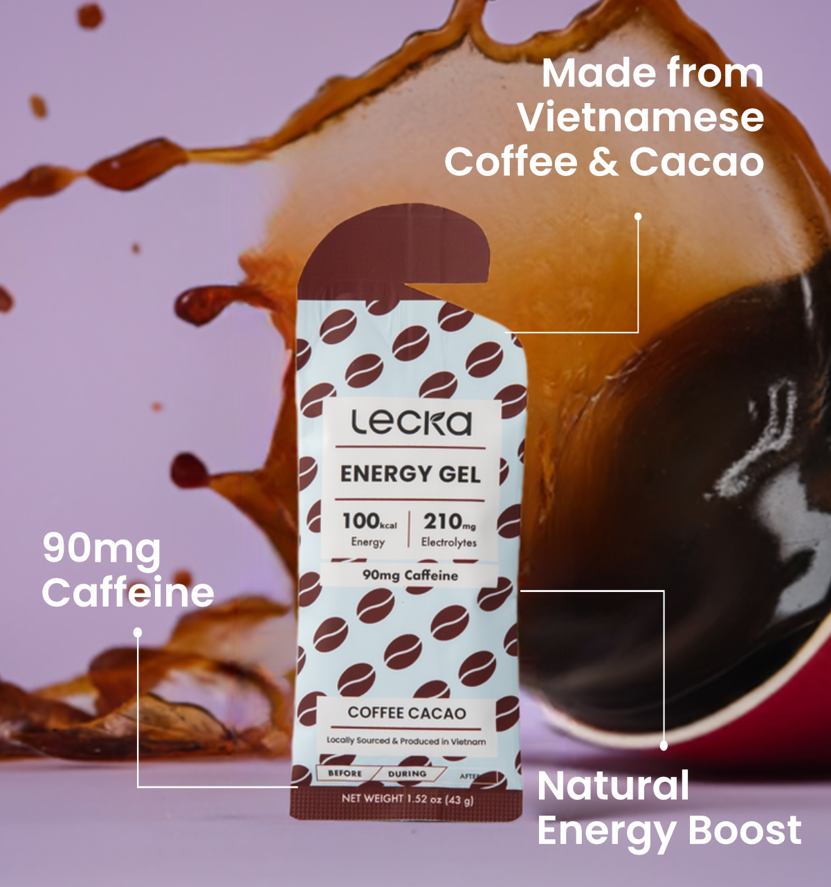 The Story Behind Our Coffee Cacao Gel – Lecka Nutrition